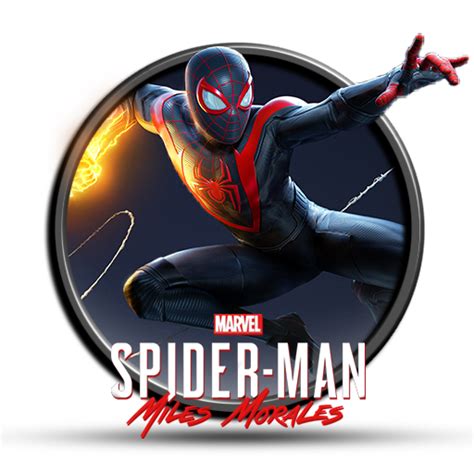 Marvels Spider Man Miles Morales Folder Icon By Whiteline0 On Deviantart