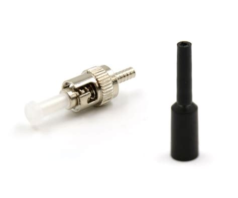 St Multimode Simplex 900um Epoxy Connector Kit Fibertronics Inc