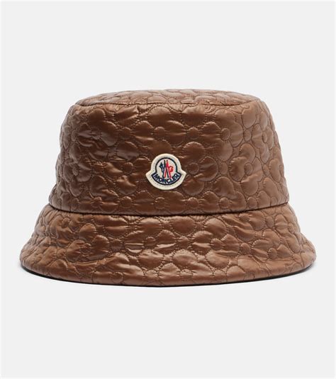 Padded Reversible Bucket Hat In Brown Moncler Mytheresa