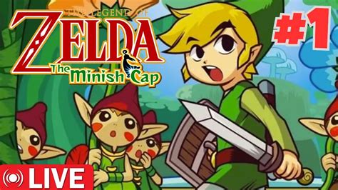 Hero Of The Minish The Legend Of Zelda The Minish Cap Part 1 Live