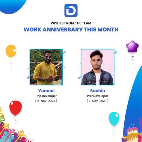 Deorwine Infotech On Linkedin This Month Marks The Work Anniversaries Of Several Dedicated