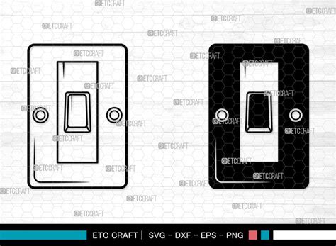 Electric Switch Svg On And Off Switch Svg Light Switches Svg Switch