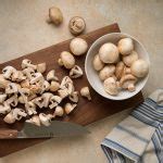White Button Mushrooms Mushroom Varieties 101