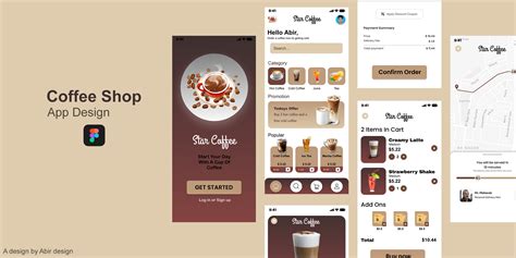 Coffee Order App Design Figma