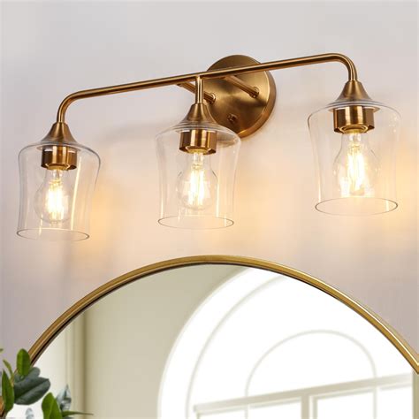 Marsie Modern 4 Light Dimmable Vanity Lights Linear Wall Sconces Seeded