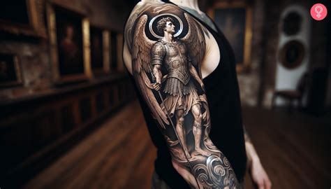 8 Saint Michael Tattoo Designs With Meanings