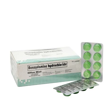 Difflam Mint Lozenges 8s 3mg Shopee Philippines
