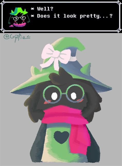 A Smol Ralsei I Drew Yesterday 3 Rralsei