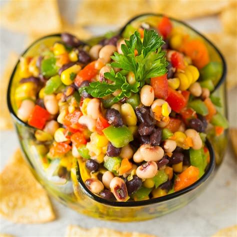 Cowboy Caviar Black Eyed Pea Dip