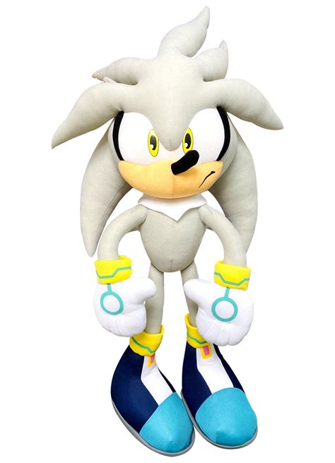 Sonic The Hedgehog Silver The Hedgehog Plush 20h Great Eastern