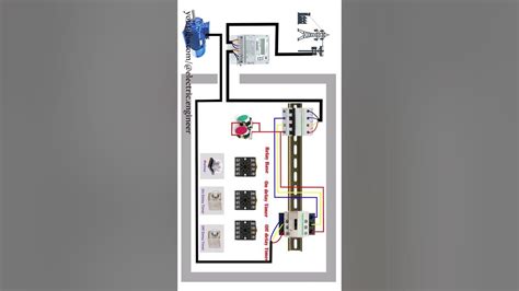 On Delay Off Delay Timer Connection Electrical Electricalwiring