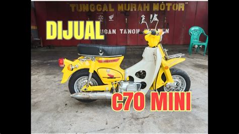 Honda C70 Mini Dijual Youtube