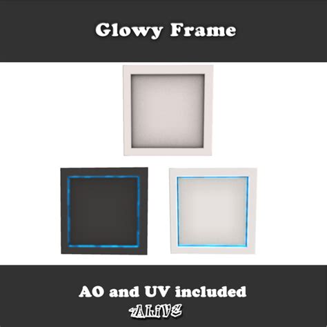Second Life Marketplace Alive Fullperm Glowy Frame