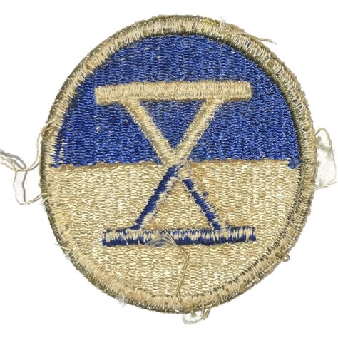 Patch X Corps Us Army