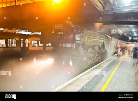 A3 Pacific No 60103 Flying Scotsman At York Railway Station Yorkshire