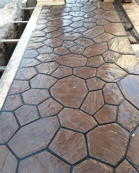 اجرای سنگ لاشه سنگ مالون On Instagram اجرای نصب و فروش سنگ مشکی قهوه ای پرتقالی زرد آبی