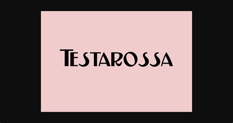 Testarossa Font Font Canyon