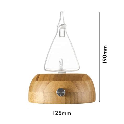 Earth Glass Essential Oil Nebuliser Atomizing Diffuser Christmas Tree