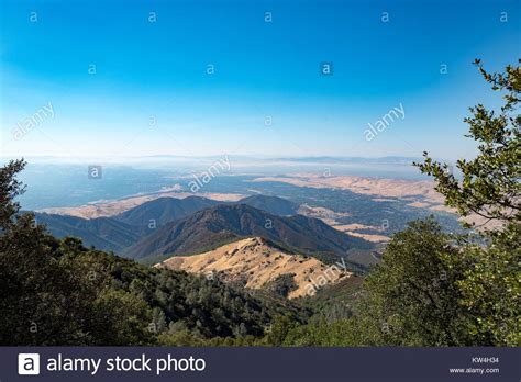 View From The Summit Of Mount Diablo In The San Francisco Bay Area