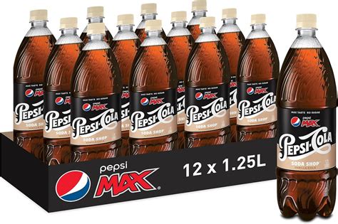 Pepsi Max Vanilla Zero Sugar Cola 12 X 125l Au Pantry