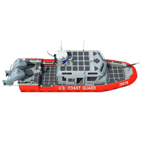 Coast Guard Defender Class Boat 3d Model By 3d Horse