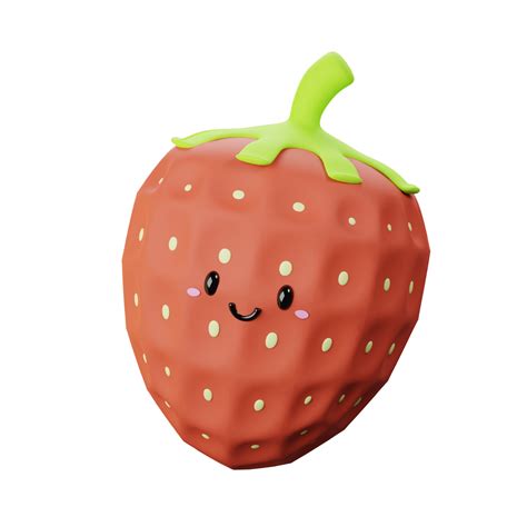Cute Strawberry Icon