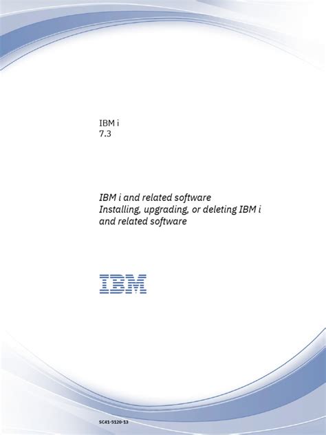 ibm i and related software installing upgrading or deleting ibm i and related software pdf
