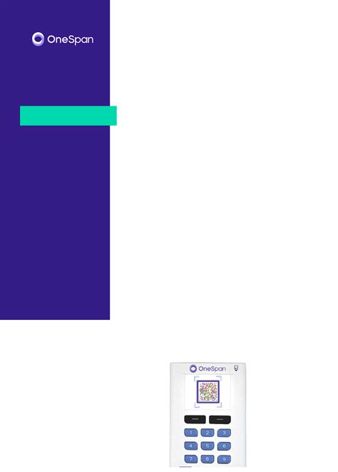 User Manual Onespan Digipass 882 Smrt Tan Photo English 2 Pages