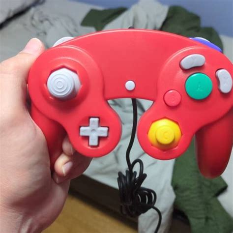 Crystal Red Gamecube Controller Button Set Etsy Canada