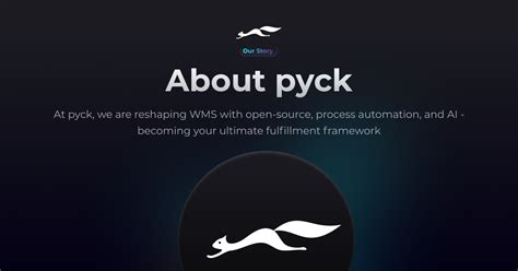 About Pyck Revolutionizing Fulfillment