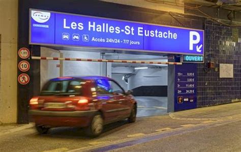 Saemes Parking Les Halles Saint Eustache In Paris