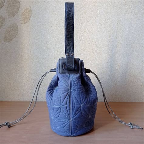 Drawstring Quilted Design Bag Pdf Pattern Sewing Tutorial Etsy