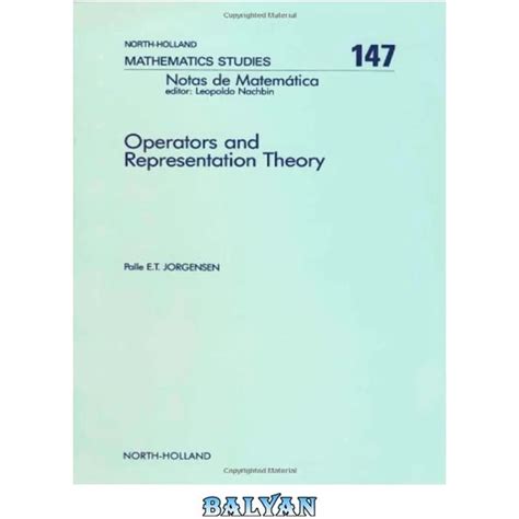خرید و قیمت دانلود کتاب Operators And Representation Theory ترب