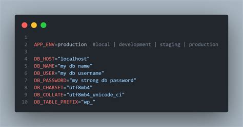 maximizing your wordpress site s security how to add env without