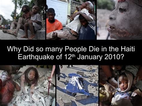 Haiti Earthquake 2010 Ppt