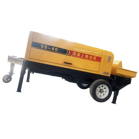 Electric Small Mortar Hose Cement Mini Concrete Pumps Truck Small Concrete Pump Stationary