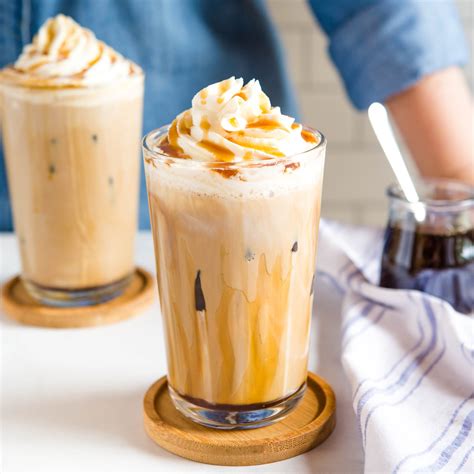 Iced Caramel Latte Bussin Iced Caramel Latte With Pictures