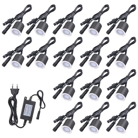 Dc12v Recessed Leds Deck Lights Ip67 Waterproof Ou Grandado