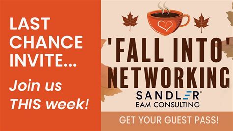 𝗖𝗮𝗻 𝗬𝗼𝘂 𝗠𝗮𝗸𝗲 𝗜𝘁 𝗧𝗵𝗶𝘀 𝗪𝗲𝗱𝗻𝗲𝘀𝗱𝗮𝘆 Join Us This Week For Fall Into