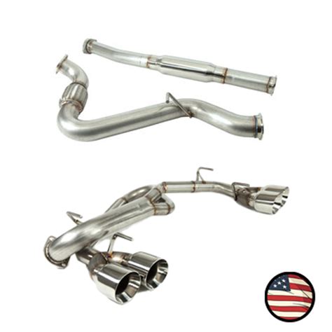 Catback Exhaust 2008 2014 Sti2011 2014 Wrx Hatchback 5 Muffler 4