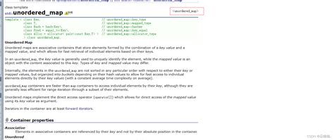 【c】unorderedmap和unorderedset的使用unorderedmap如何pushback Csdn博客