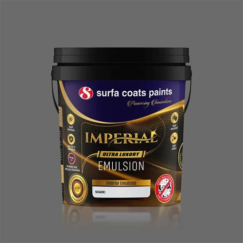 Imperial Ultra Luxury Emulsion Packaging Size 10l At Best Price In Bengaluru