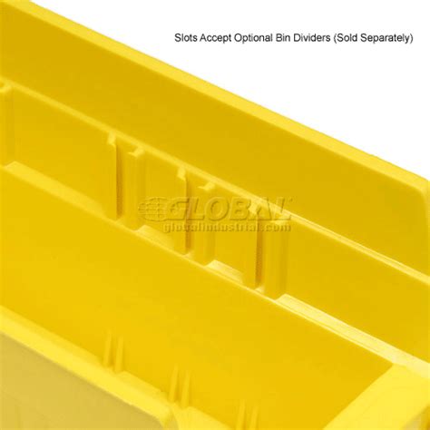 Global Industrial™ Plastic Nesting Storage Shelf Bin 4 18w X 11 58d