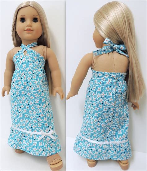 Lillian Dress And Top Pattern Pdf For 18 Inch Dolls Etsy Canada