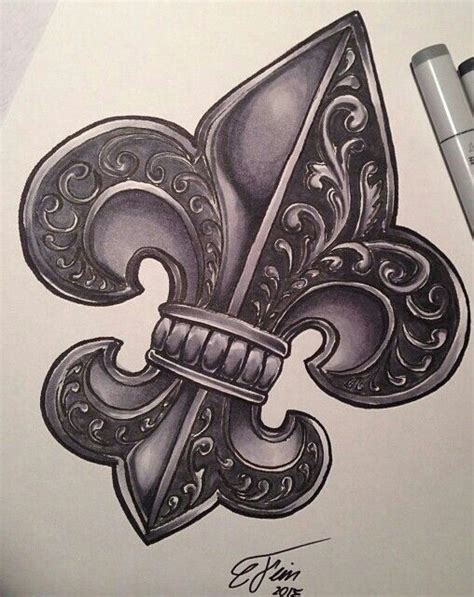 Saints Symbol Tattoo
