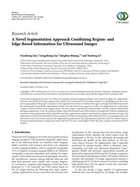 A Novel Segmentation Approach Combining Region And Edge Based Information For Ultrasound