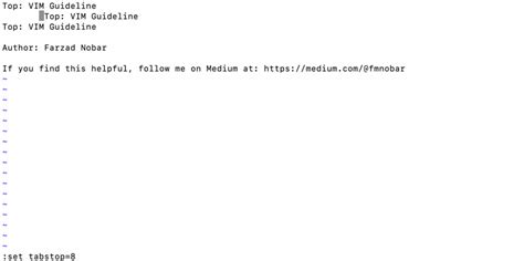 Vim Tutorial Edit Text Like A Pro Towards Data Science