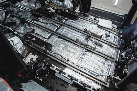 Soundproofing Material And Deadener Inside Car Interior Stock Image