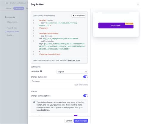 Use Payment Links As An Embedded Button DEV Community