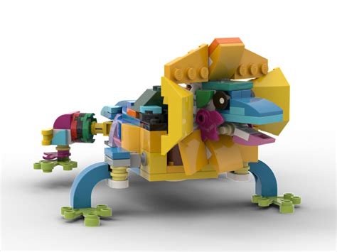 Lego Moc 31136 Frilled Lizard By Zengogobrick Rebrickable Build